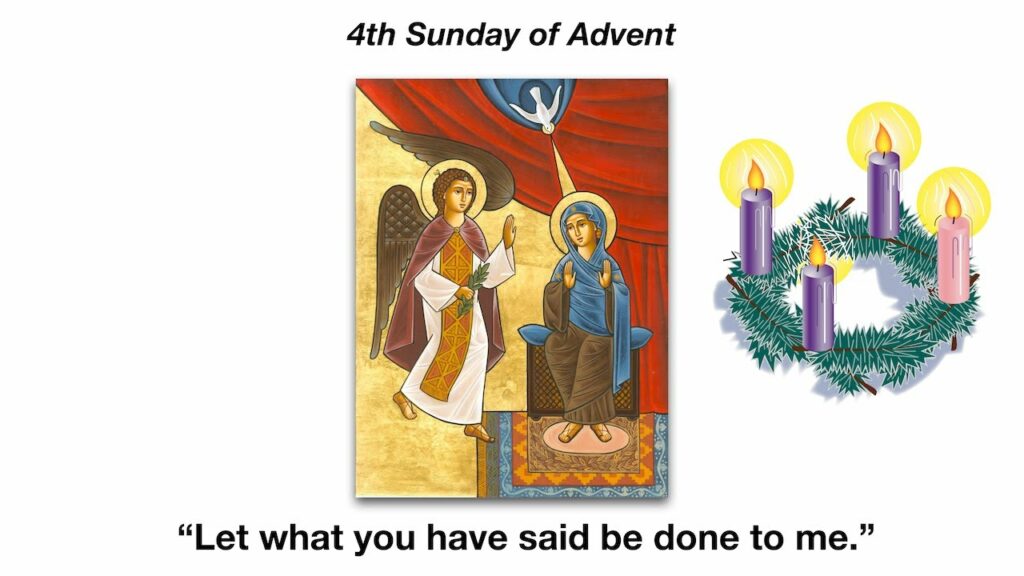 4th Sunday of Advent – Fr Geoffrey Plant Homilies