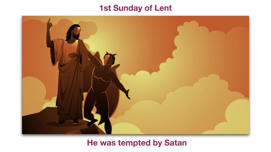1st Sunday of Lent – Fr Geoffrey Plant Homilies
