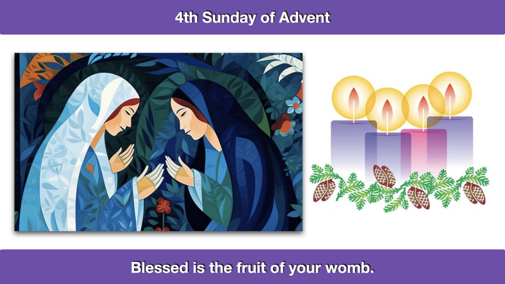 4th Sunday of Advent, Year C – Fr Geoffrey Plant Homilies