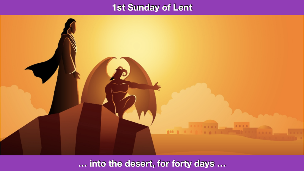 1st Sunday of Lent, Year C – Fr Geoffrey Plant Homilies