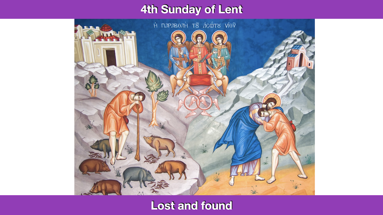4th Sunday of Lent, Year C – Fr Geoffrey Plant Homilies