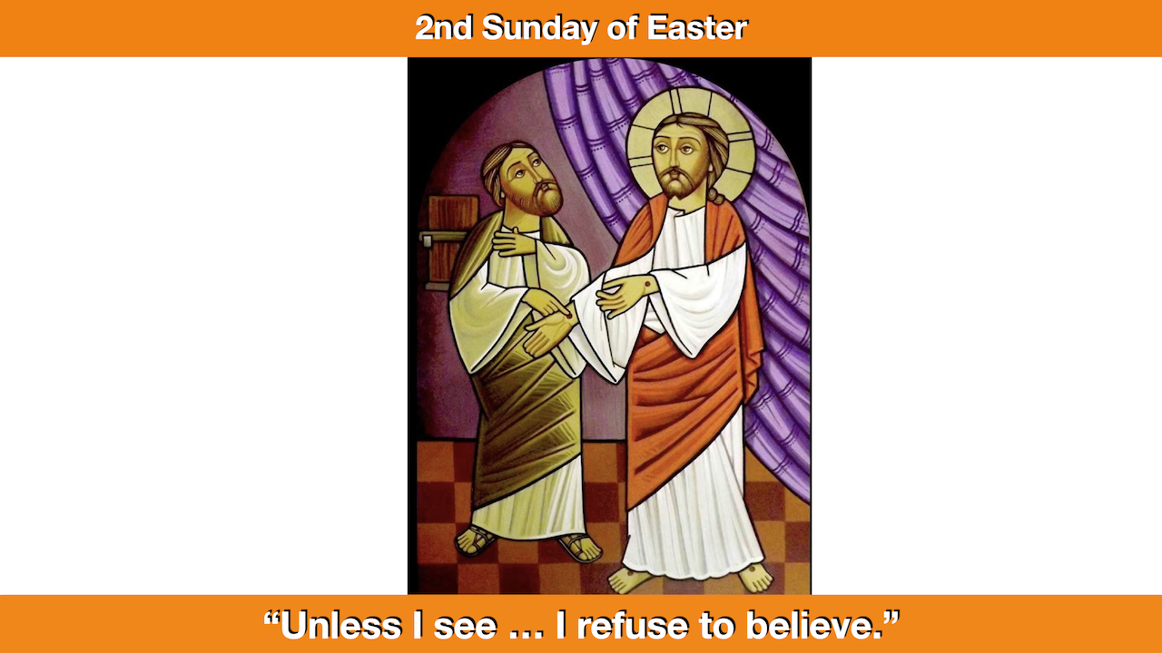 2nd Sunday of Easter, Year C – Fr Geoffrey Plant Homilies