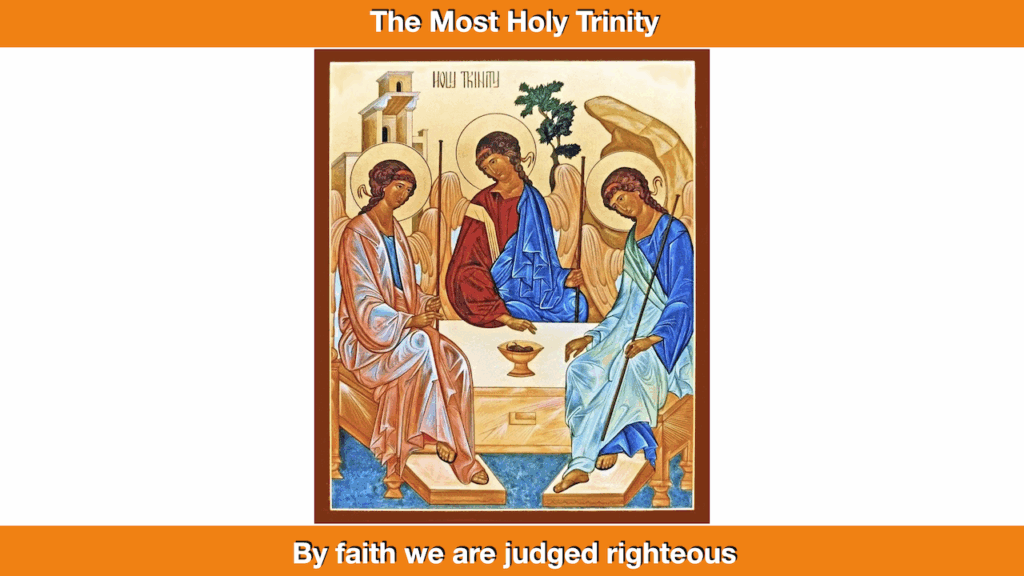 The Most Holy Trinity, Year C – Fr Geoffrey Plant Homilies