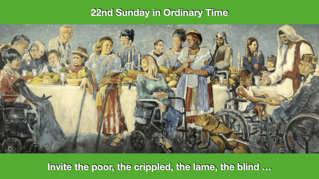 22nd Sunday in Ordinary Time, Year C. – Fr Geoffrey Plant Homilies